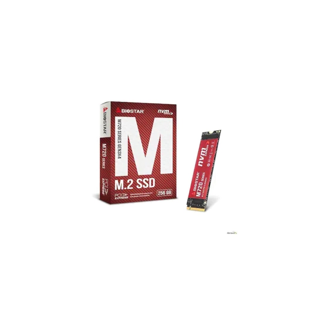 Biostar M720-512GB SSD NVMe M.2 (None Heatsink Edition) - Besttti.com